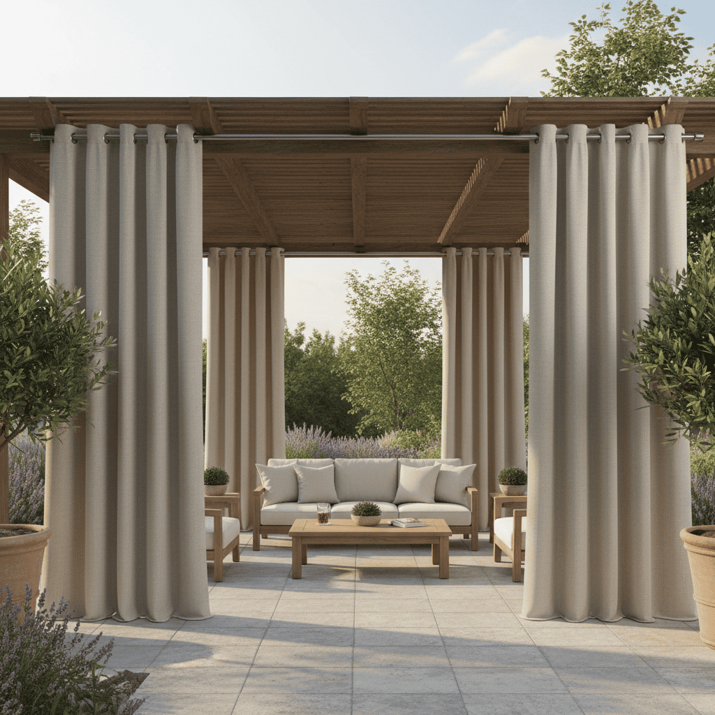 How to Keep Outdoor Curtains From Blowing in the Wind: Complete Guide ...