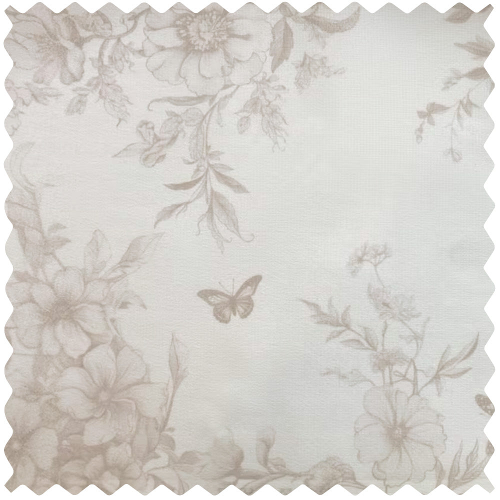 Ivanna Greige Swatch Fabric Swatch - Custom Curtain & Drapery Sample ...